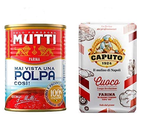Caputo Cuoco 1 kg Flour Test Pack 12x Mutti Polpa Pomodoro Tomato Pulp ...