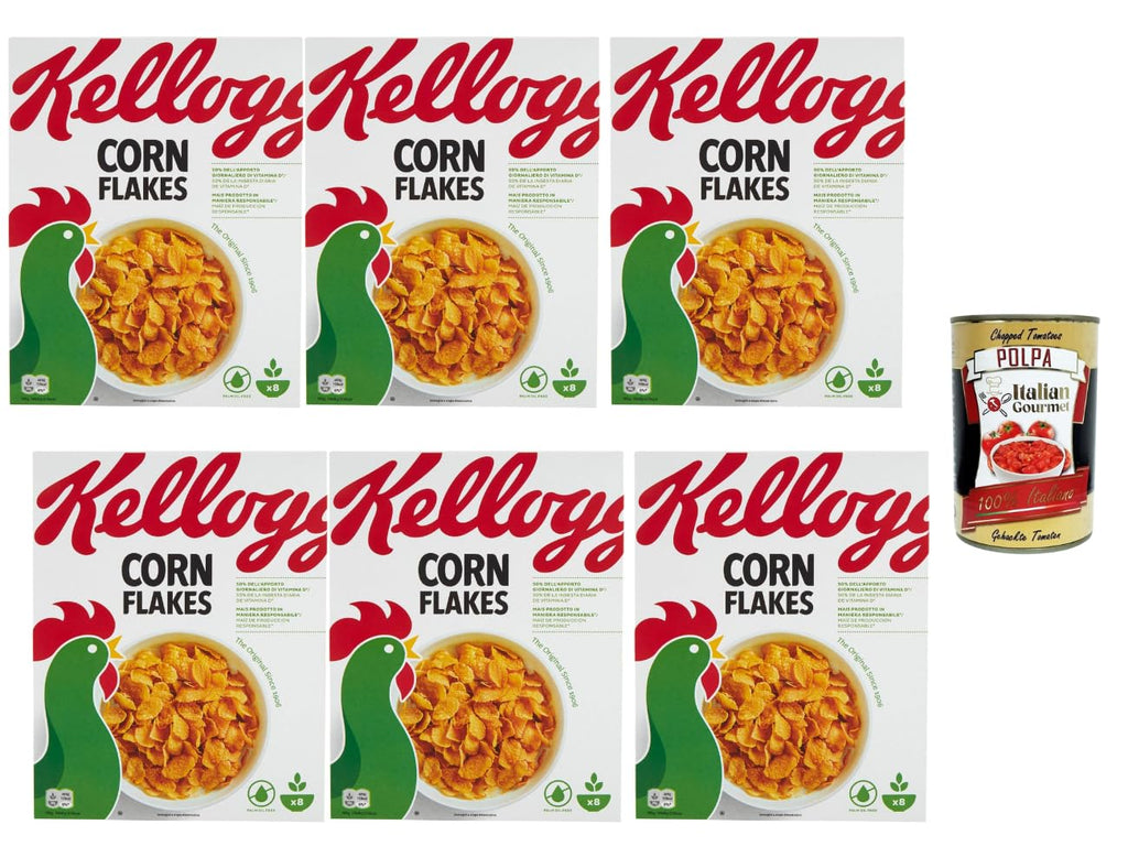 Corn Flakes Breakfast Cereals Crispy Corn Flakes 6 x 250 g Family Pack ...